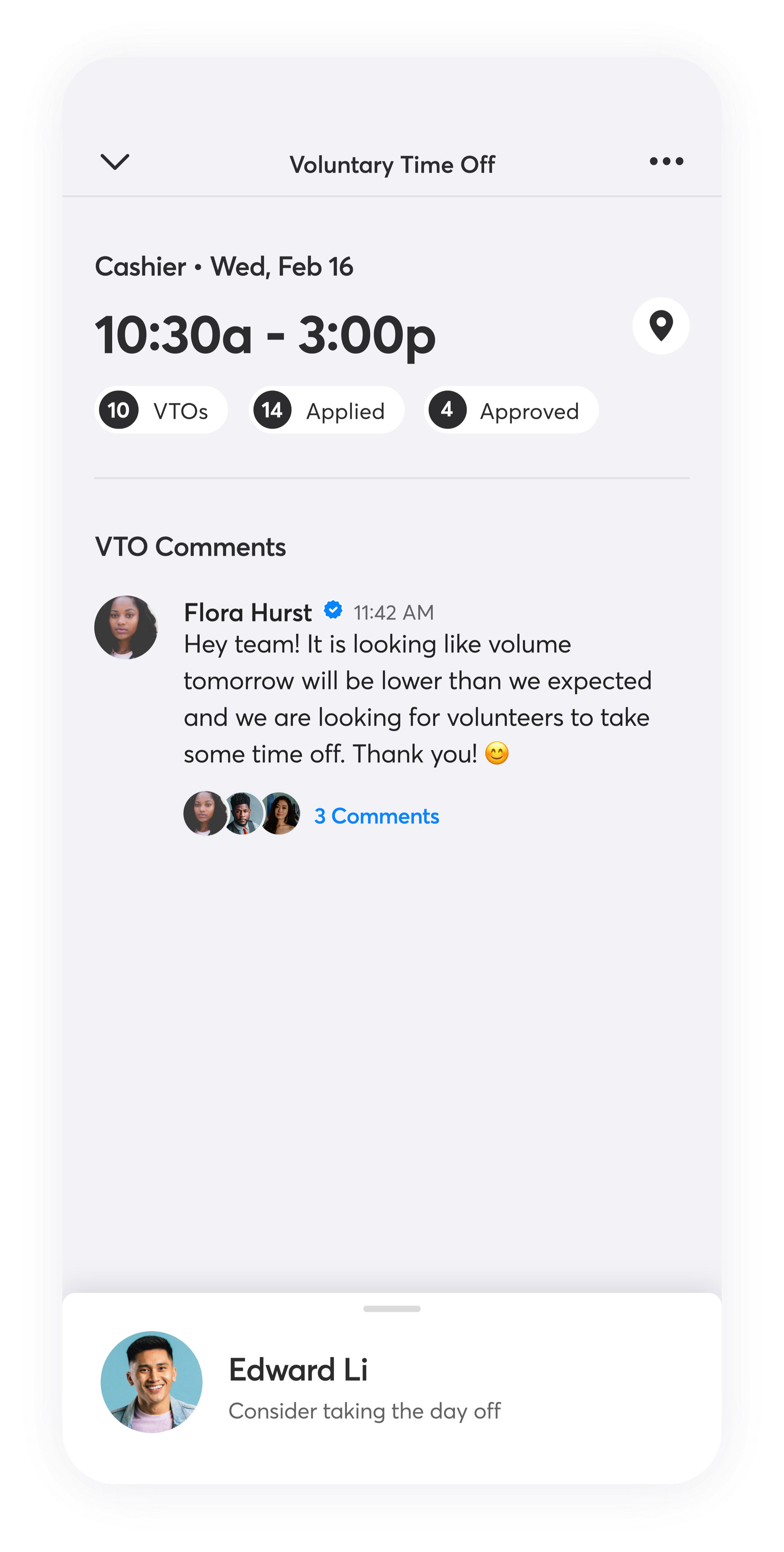 Applying to Take VTO – Shyft User Resources